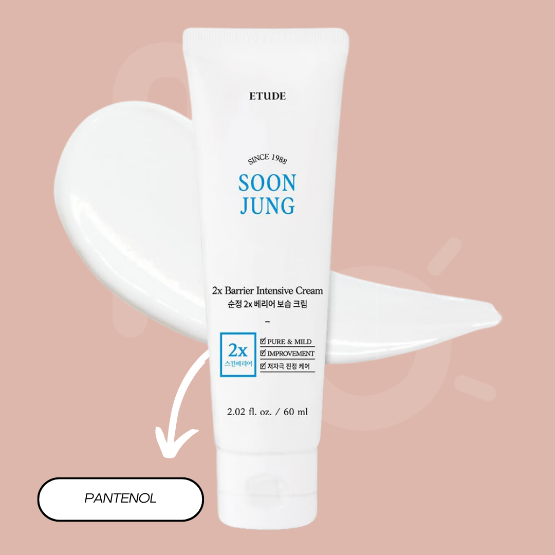 Soon Jung 2X Barrier Intensive Cream 60ml - Etude - Mimo Selfcare Store